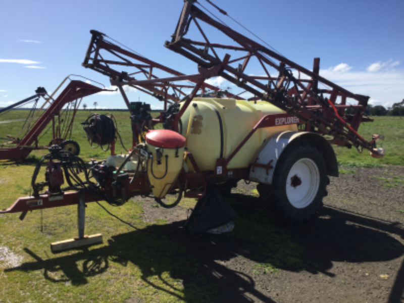 Lot 41 - Hardi Explorer Boom Sprayer | AuctionsPlus