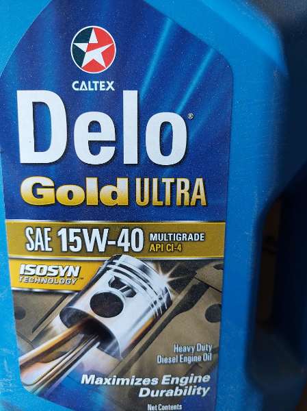 Lot 53 - Caltex Machine Oil Delo Gold Ultra 5L 15W-40 | AuctionsPlus