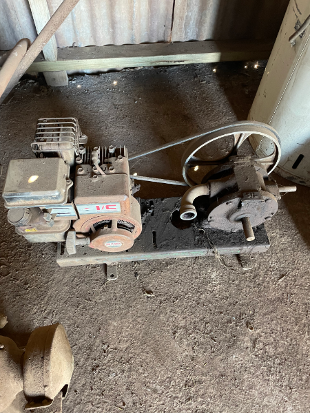 Lot 194 - Vacuum Pump and Motor | AuctionsPlus