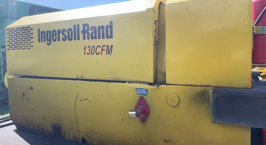 Lot 40 - Ingersoll Rand 130 cfm Air Compressor | AuctionsPlus