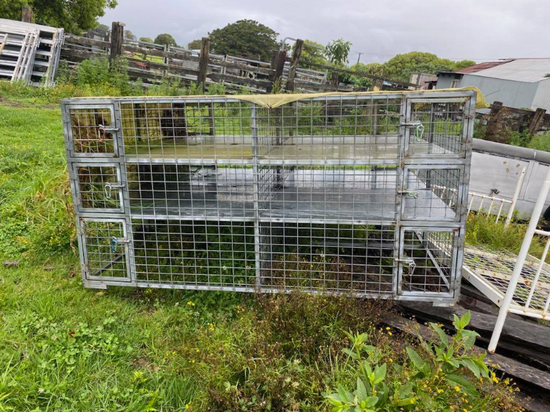 Lot 33 - TRAY BACK CHOOK CRATE | AuctionsPlus