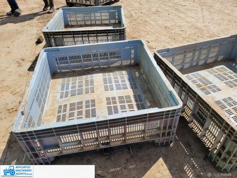 Lot 143 - Plastic Produce Pallets (300mm Deep) x 10 | AuctionsPlus