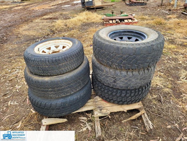 Lot 182 - Toyota Sunraysia Rims & Tyres | AuctionsPlus