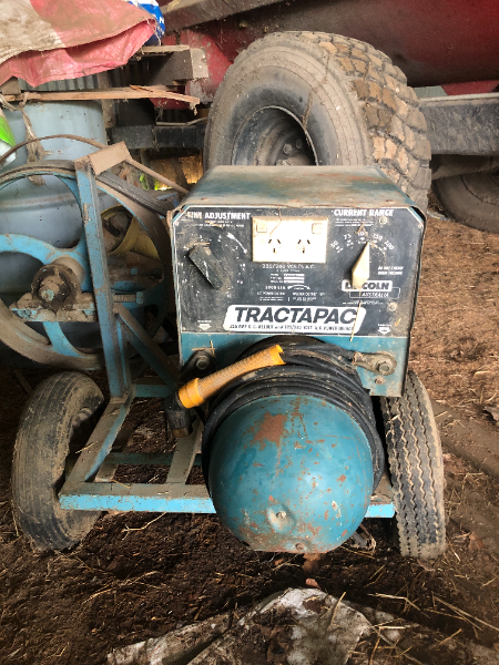 Lot 161 - Tractapac Welder Generator | AuctionsPlus