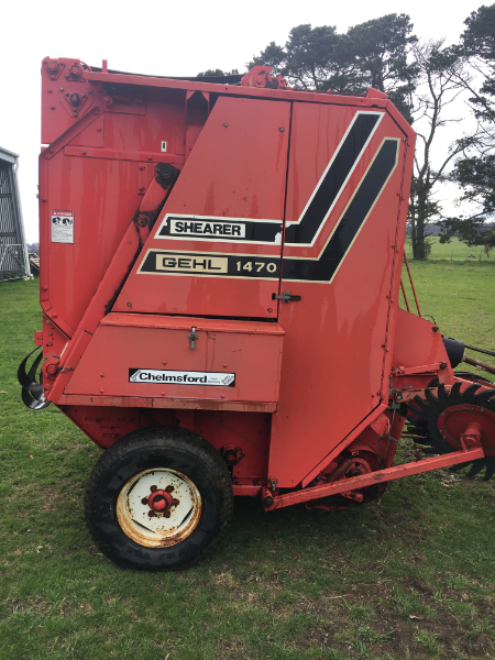 Lot 38 - Shearer Gehl 1470 Baler | AuctionsPlus