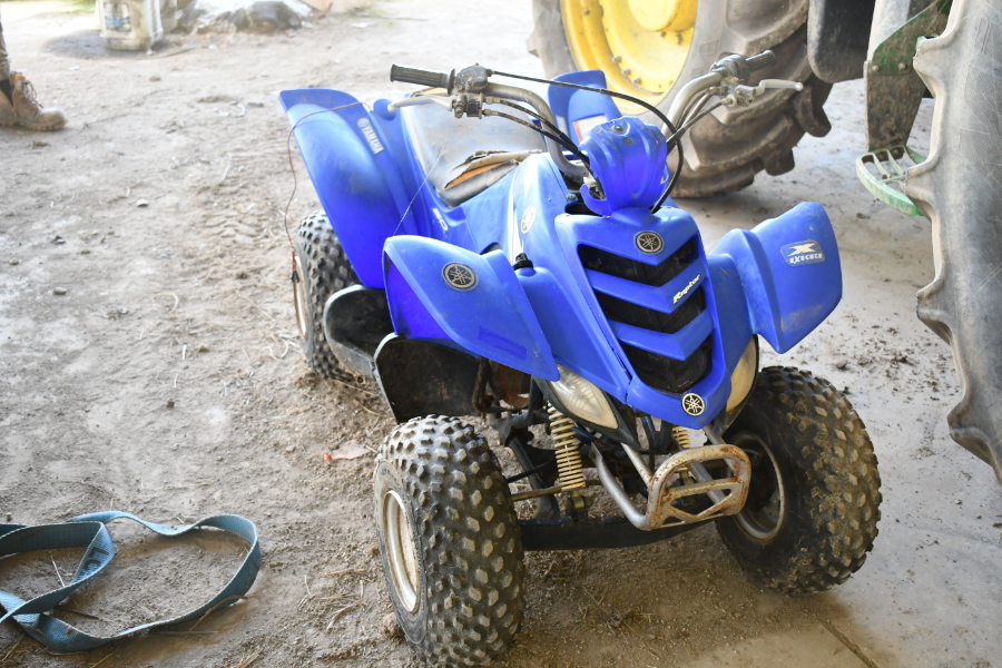 Lot 30 - Yamaha Raptor 50 Quad Bike | AuctionsPlus