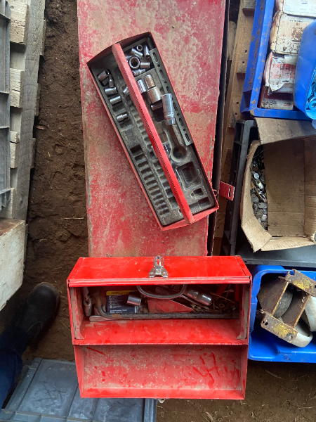 Lot 96 - 2x Toolboxes with Sundry Tools | AuctionsPlus