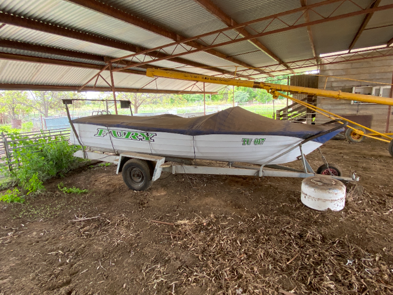 Lot 11 - 'FURY' Inboard Speed Boat with Holden V8 | AuctionsPlus