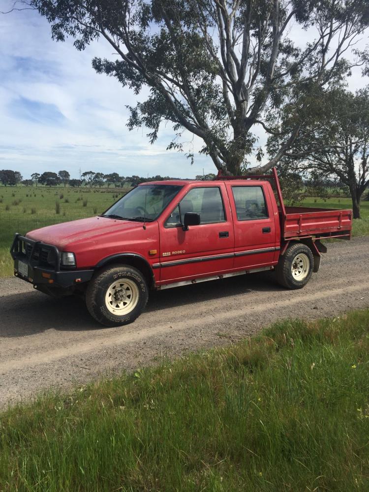 Lot 78 - 1996 Holden Rodeo turbo diesel 4x4 twin cab ute | AuctionsPlus