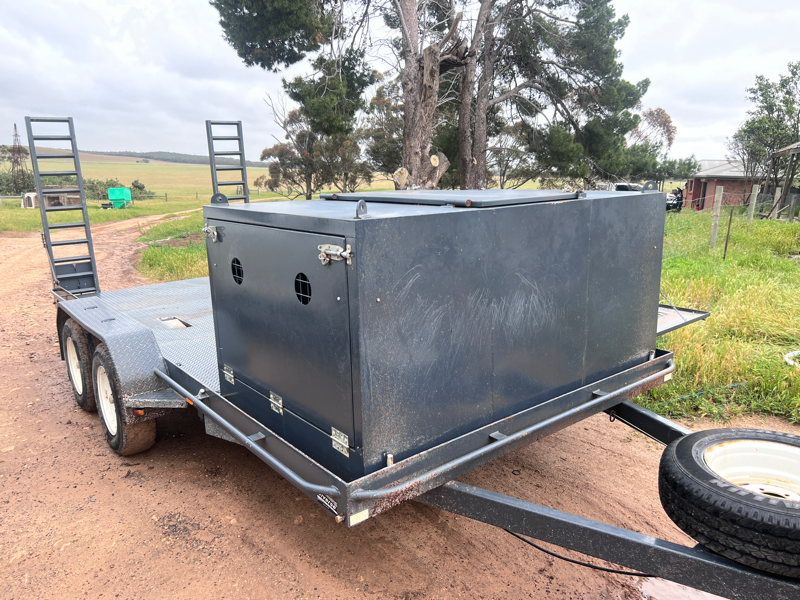 Lot 200 - Dual Axle 4.8x2 Metre Trailer | AuctionsPlus