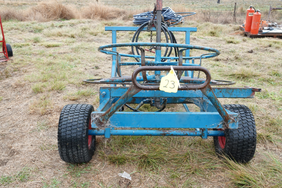 Lot 23 - wire spinner trailer | AuctionsPlus