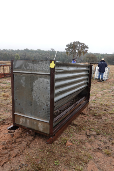 Lot 110 - Sheep Feeder | AuctionsPlus