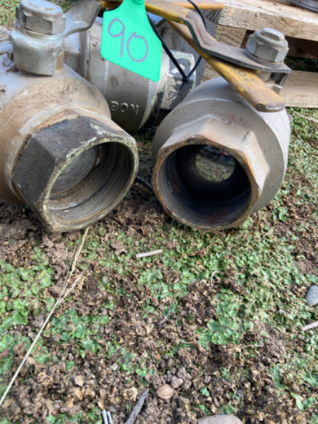 Lot 90 - 3x Quick Release Gate Valves | AuctionsPlus