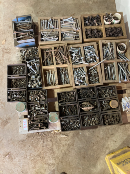 Lot 220 - Assorted Pallet of Nuts & Bolts | AuctionsPlus