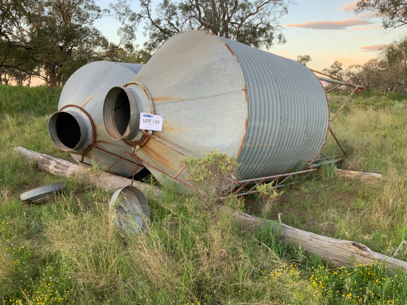 LOT 139 - Seed silo's | AuctionsPlus