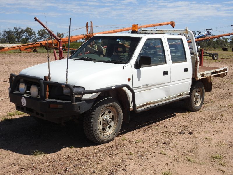 Lot 24 - Holden Rodeo crew cab tray | AuctionsPlus