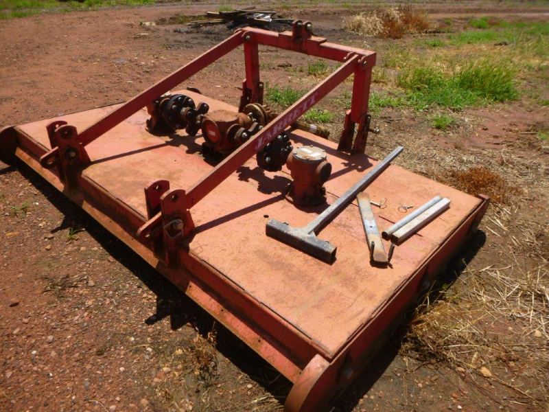 Lot 8 - Jarrett 8' twin rotor slasher, WH&S paperwork to be signed ...