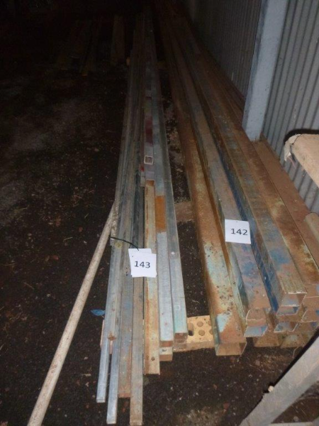Lot 143 - SHS (50mm X 50mm plus assorted size & lengths) | AuctionsPlus