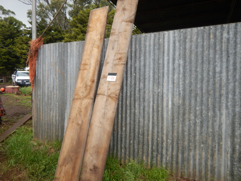 Lot 121 - Pair of Cypress Planks | AuctionsPlus