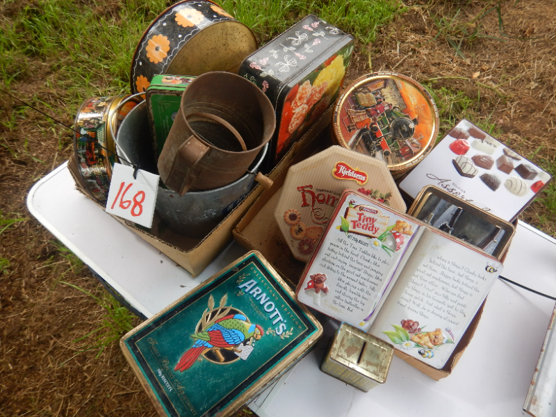 Lot 168 - Collection of assorted Tins | AuctionsPlus