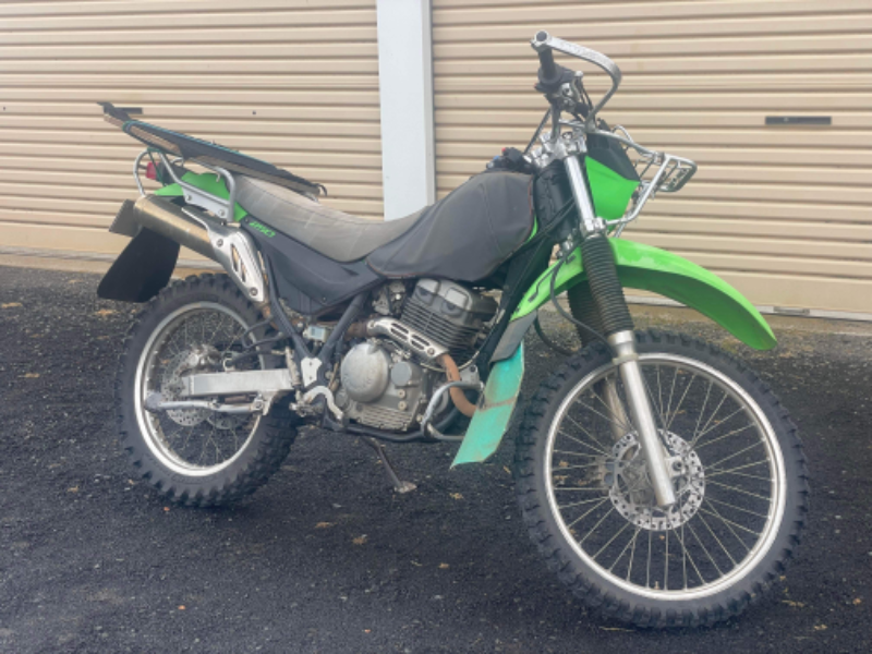 Lot 9 - Kawasaki 250cc Motorbike | AuctionsPlus