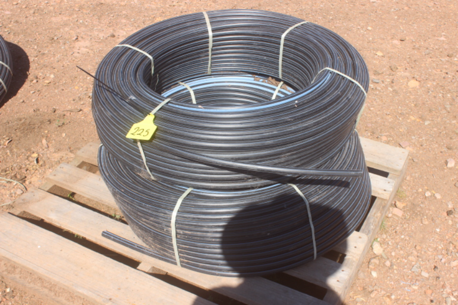 Lot 225 - 2x Poly Pipe | AuctionsPlus