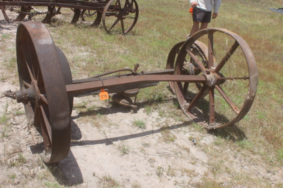 Lot 1178 - Antique Wheels | AuctionsPlus