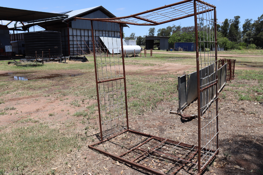 Lot 31 - Ute Sheep Crate | AuctionsPlus