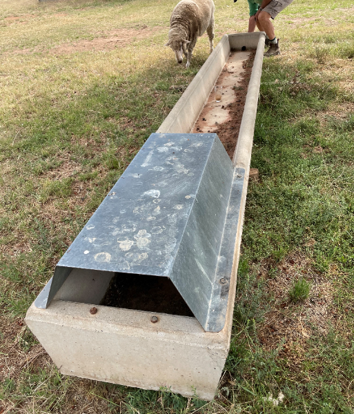 Lot 42 - Trough 16 foot cement | AuctionsPlus