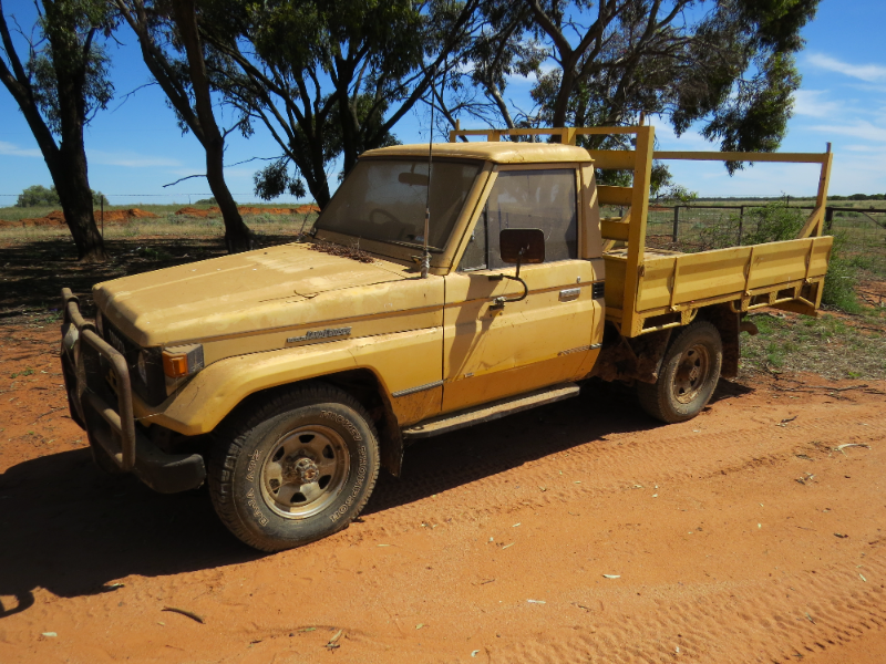 Lot 22 - 1985 HJ75 Toyota Landcruiser ute | AuctionsPlus