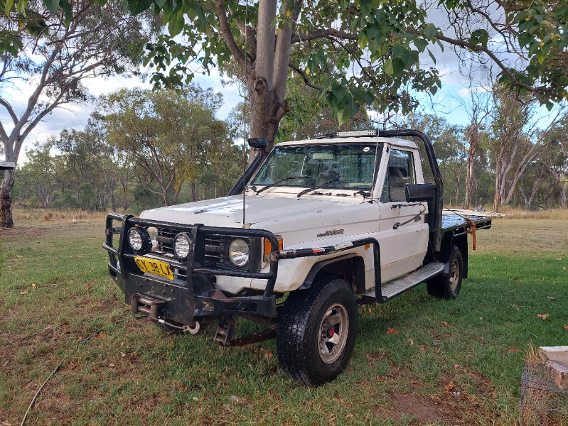 Lot 1 - 1995 1HZ Turbo Landcruiser Ute | AuctionsPlus