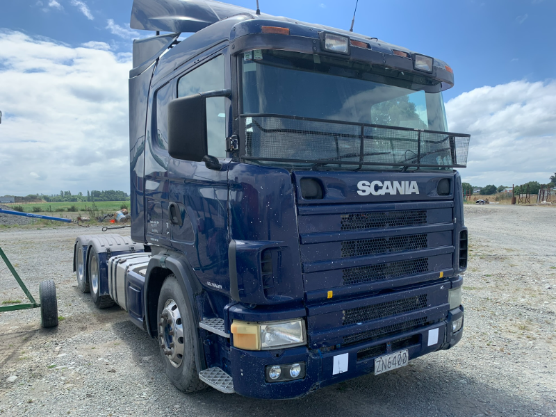 Lot 23 - 2000 SCANIA R124LA 6X4 TRACTOR UNIT | AuctionsPlus
