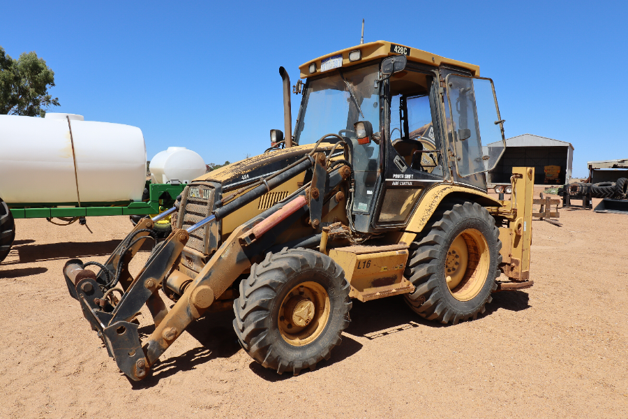 Lot 118 - CAT 428C LOADER BACKHOE | AuctionsPlus
