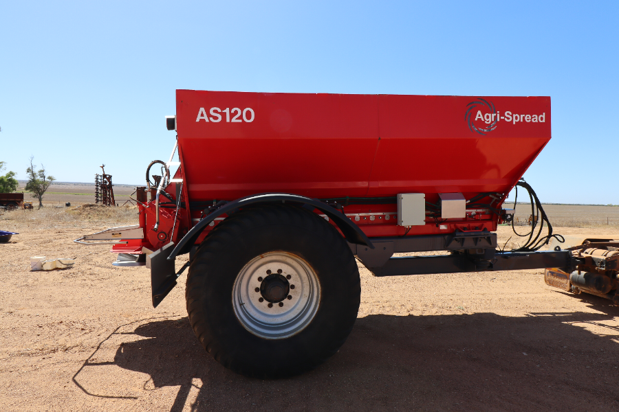 Lot 125 - 2014, AGRISPREAD AS120 SPREADER | AuctionsPlus