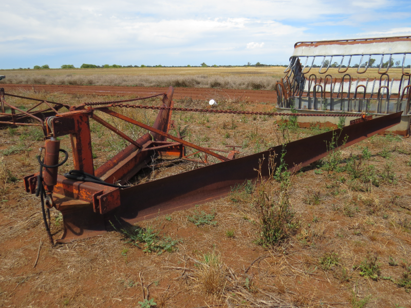 Lot 87 - Webster three-point linkage channel cleaner | AuctionsPlus