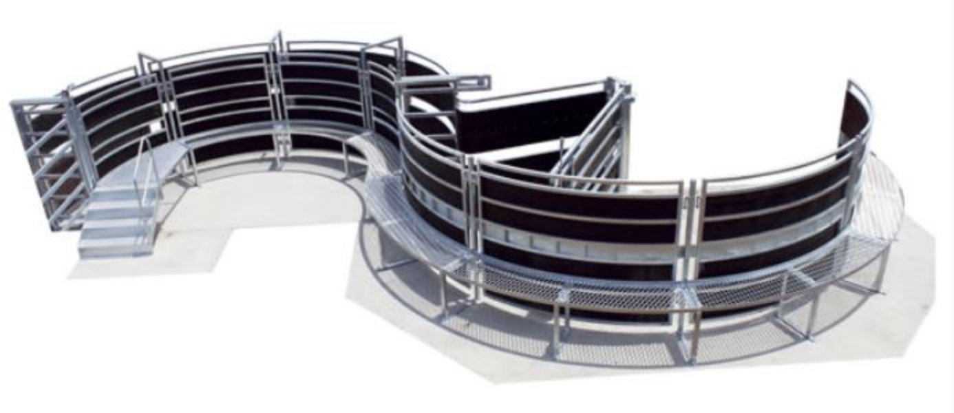 Lot 83 - Cattle curve race with crowd pen | AuctionsPlus