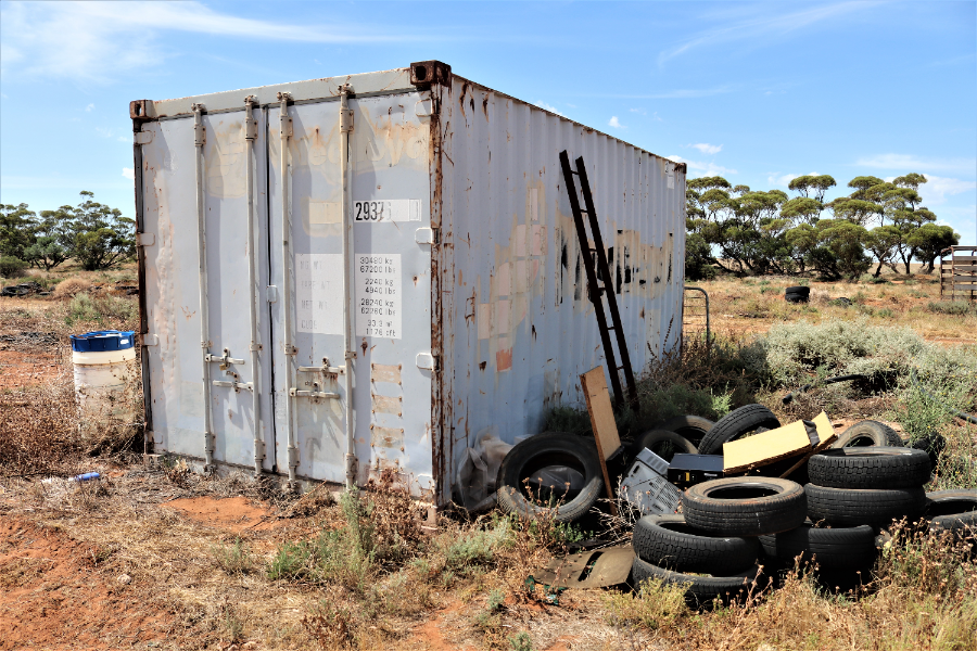 Lot 20A - Shipping Container | AuctionsPlus