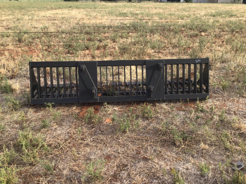 Lot 45 - Rock picker rake | AuctionsPlus