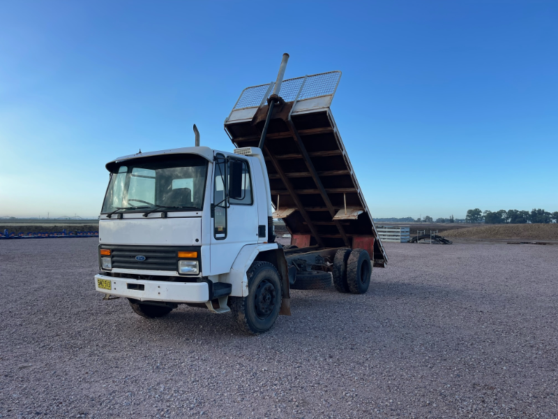 Lot 69 - 1990 FORD CARGO TIPPER TRUCK | AuctionsPlus