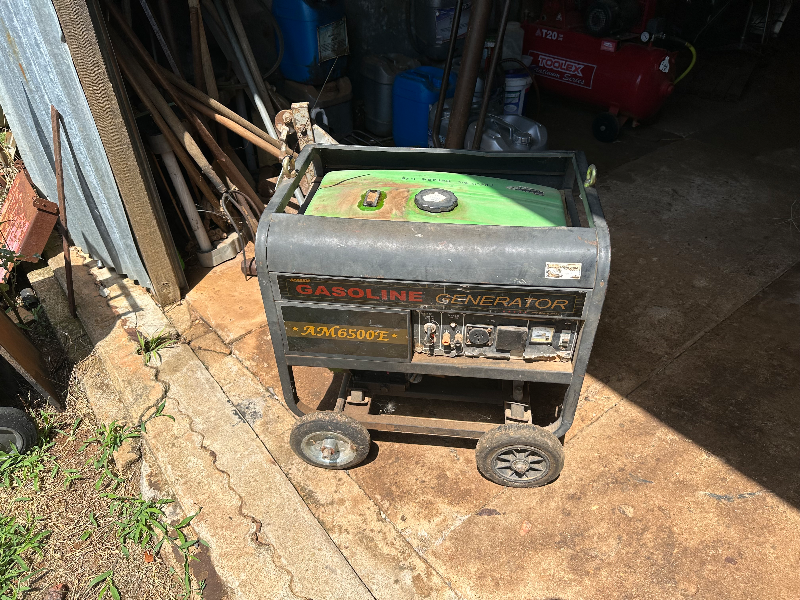 Lot 17 - Genquip gasloine generator | AuctionsPlus