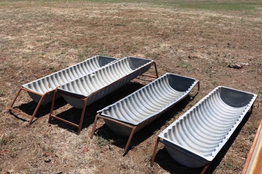 Lot 103 - FEED TROUGHS POLY | AuctionsPlus