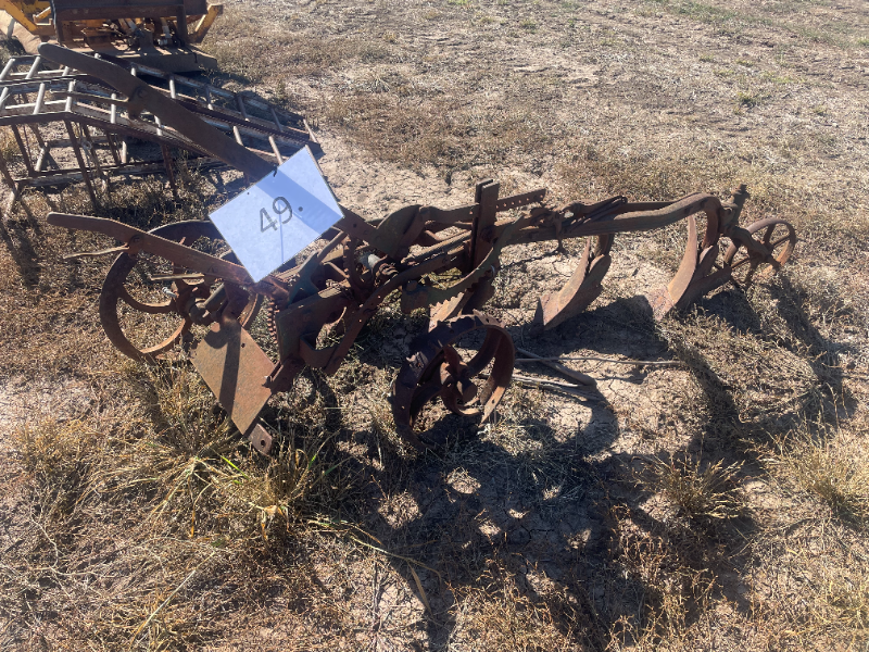 Lot 49 - Antique 4 Frow Plough | AuctionsPlus