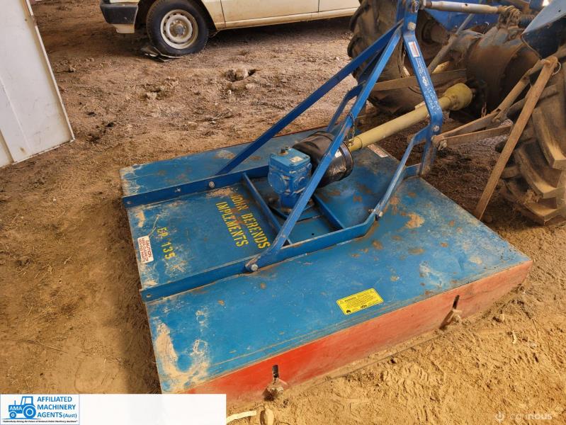 Lot 114 - Berends 1.4m Off-set Slasher ~ Exc. Cond. | AuctionsPlus