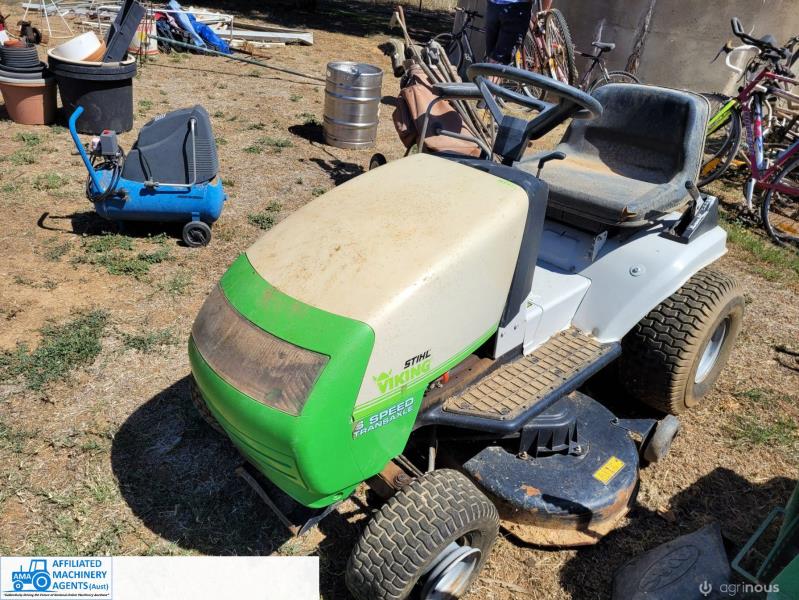 Lot 119 - Stihl Viking MT-412 Ride-on Mower | AuctionsPlus
