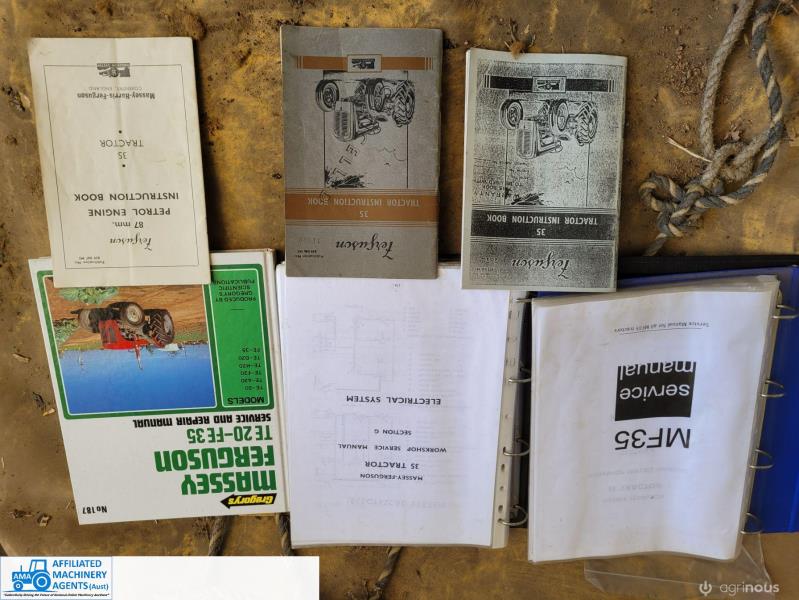 Lot 50 - MF-35 Workshop Manuals | AuctionsPlus