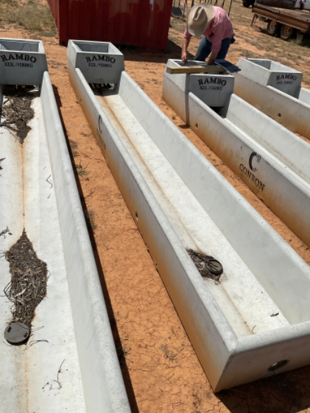 Lot 74 - Corcon Stockcrete Trough | AuctionsPlus