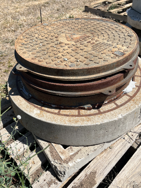 Lot 60 - Gatic Sewerage Man Hole Lids | AuctionsPlus