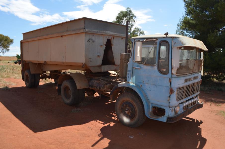 Lot 13 - Leyland Truck with 18ft Trailer | AuctionsPlus