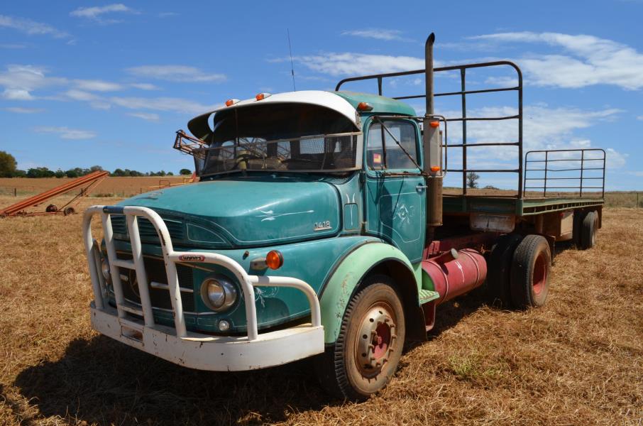 Lot 11 - Mercedes Benz 1418 Truck | AuctionsPlus