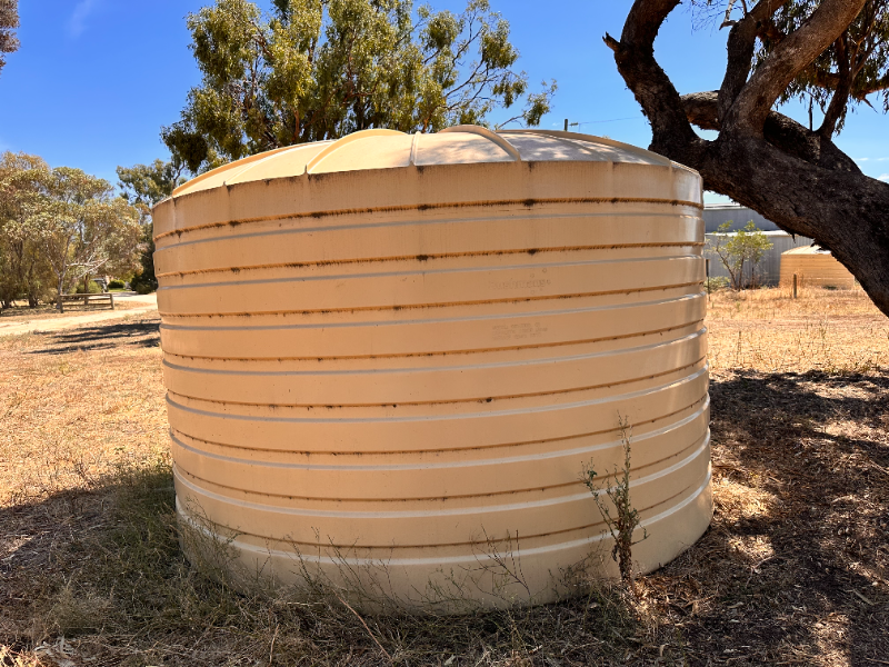 Lot 112 - Bushman 22500L Rainwater Tank #2 | AuctionsPlus